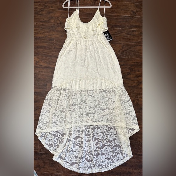Express | Dresses | Nwt Express Ivory Lace Midi Dress | Poshmark